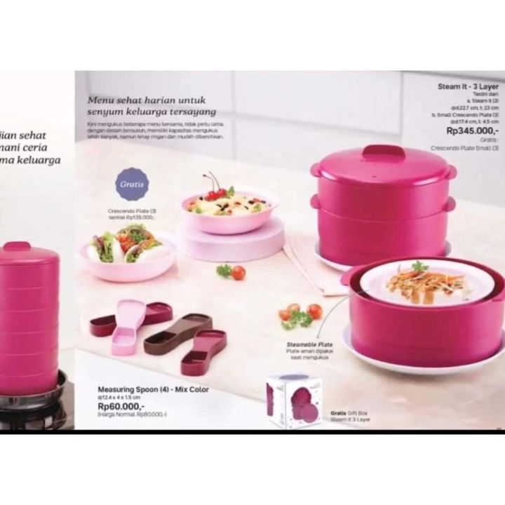 Tupperware Steam It KUKUSAN | Lazada Indonesia