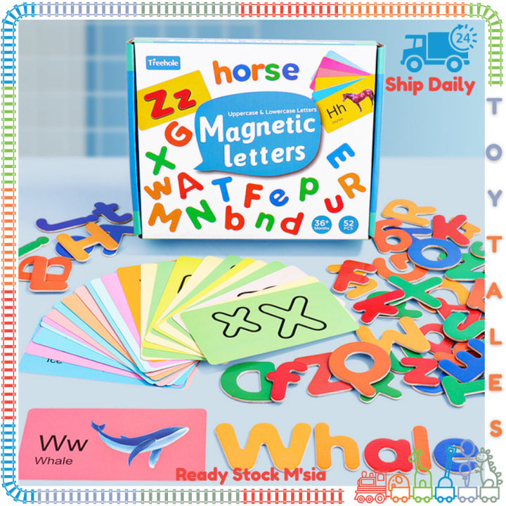 MAGNETIC ALPHABET ABC Magnetic Letters Educational Toy Spelling ...