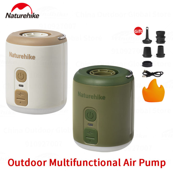 Naturehike Mini Air Pump Ultralight 102g Outdoor Portable Electric ...