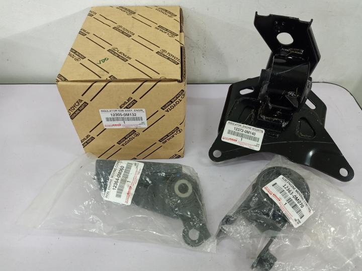 100% ORIGINAL TOYOTA VIOS (NCP150) Engine Mounting. Set (AUTO) | Lazada