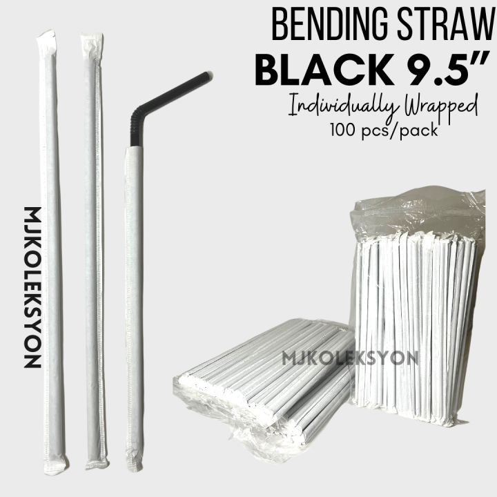 Bending Straw Individually Wrapped 100pcs | Lazada PH
