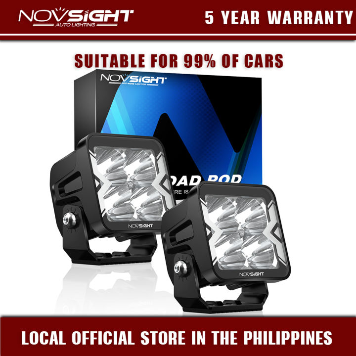 Novsight WL3 Laser Gun 36W 2430LM White For Motorcycle Jeepney Cars ...