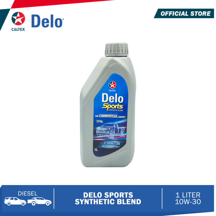 Caltex Delo Sports Synthetic Blend SAE 10W30 1 Liter | Lazada PH