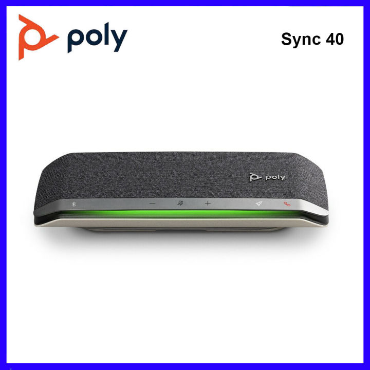 Original Poly Sync 40 Smart Conference Speakerphone for Flexible/Huddle ...