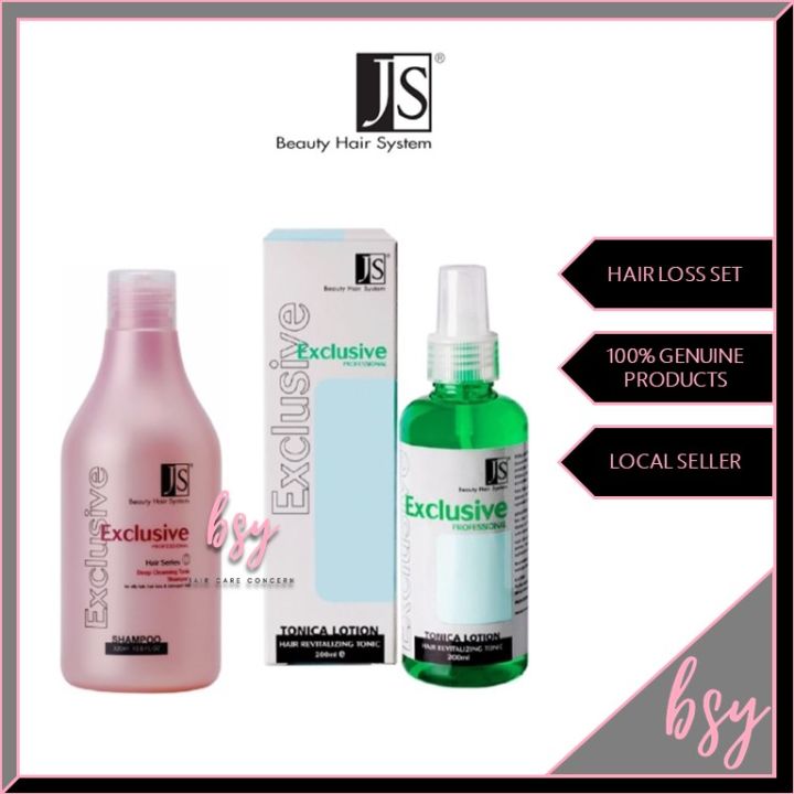 JS Exclusive (0+22) Deep Cleansing Tonic Shampoo 320ml + Tonica Lotion ...