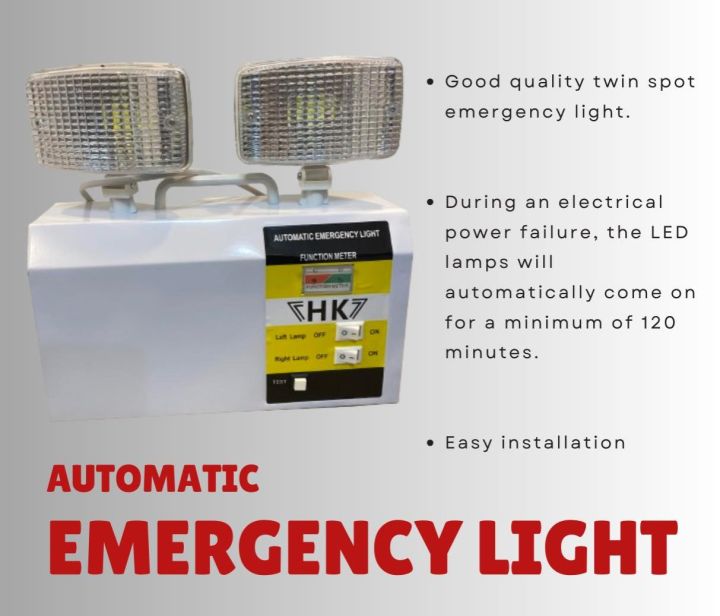 AUTOMATIC EMERGENCY LIGHT | Lazada PH