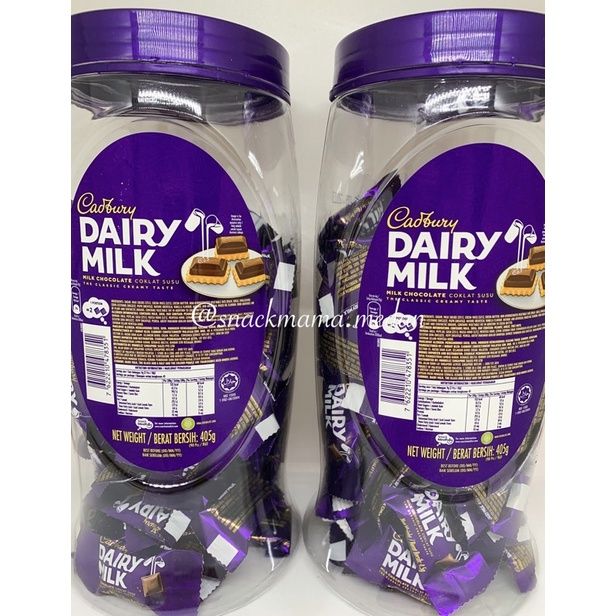 CADBURY DAIRY MILK MALAYSIA TOPLES ( KEMASAN ISI 90PCS ) | Lazada Indonesia