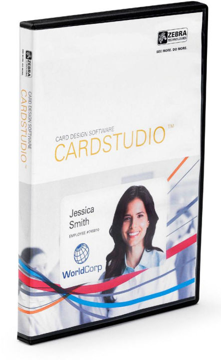 Zebra P1031775-001 CardStudio Professional Edition ID Card Software for ...