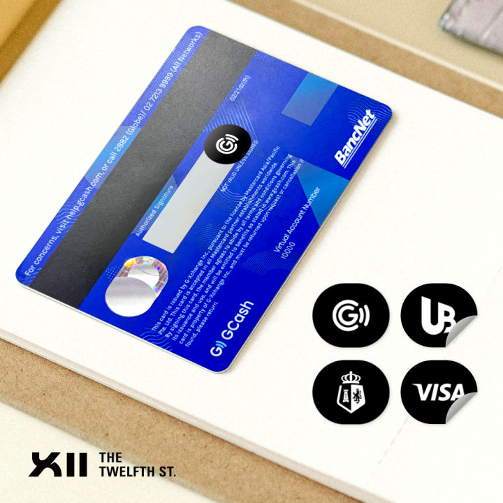 The Twelfth St. Cover/Protection for CVV with Bank Logo | Black & White ...
