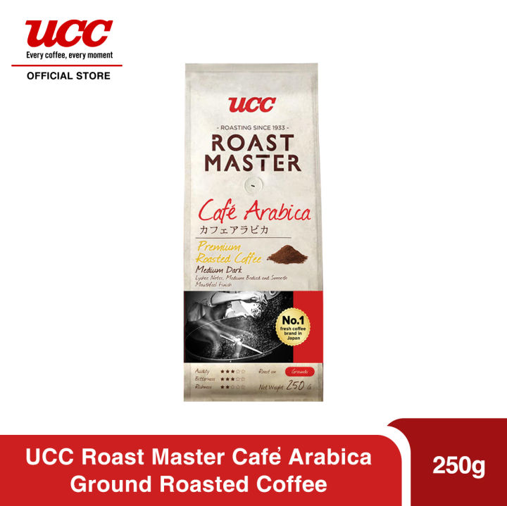 UCC Roast Master Café Arabica Ground Coffee 250g | Lazada PH