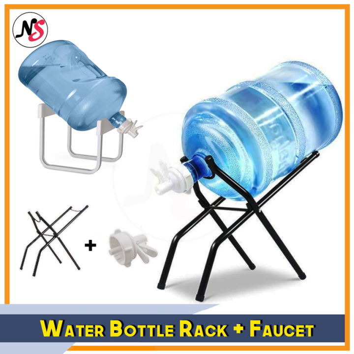 Water Bottle Dispenser Rack With Faucet Bottle Bucket Stand ...