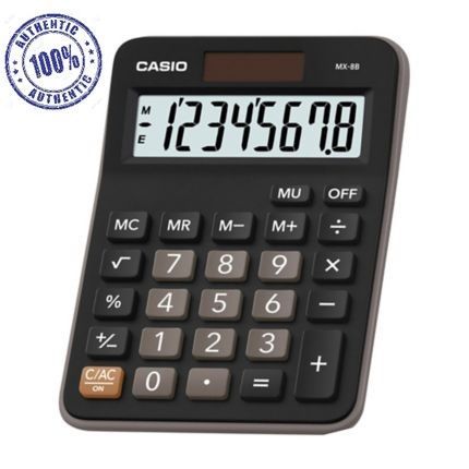 Casio Calculator MX-8B Calculators Heavy Duty MX8B -Genuine and Original | Lazada PH