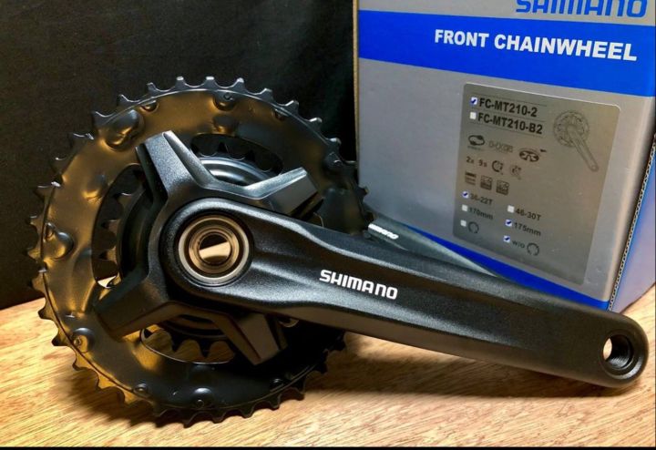 Shimano Altus FC-MT210-2 36/22 175mm 9spd (w/o BB) Crankset (100% original) | Lazada PH