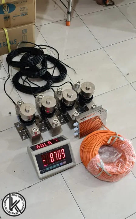 Jembatan Timbang Zemic Hm9b 30T 4Unit Indicator A28E JUNCTONBOX 1 SET | Lazada Indonesia