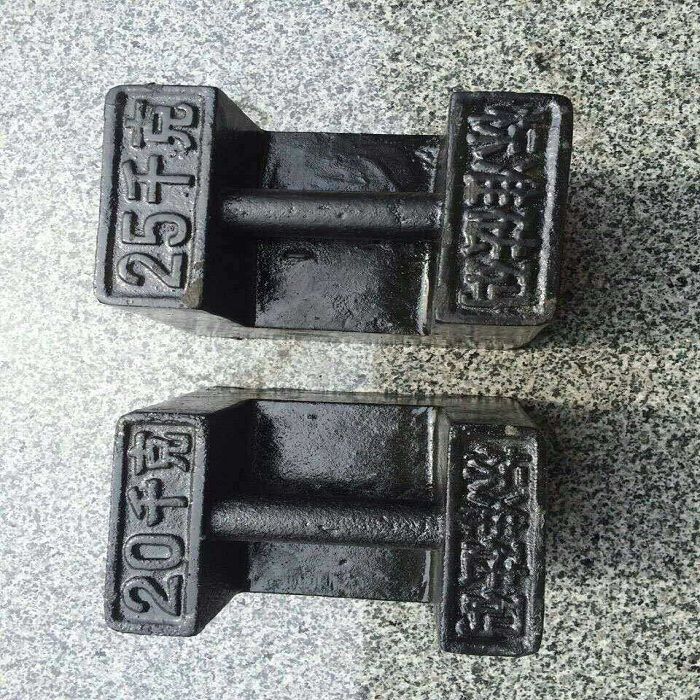 Lock cast iron weight 25kg20kg10kg5KG weighbridge calibration weight ...