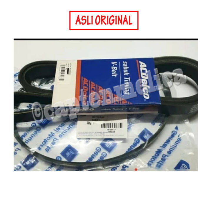 ORI GM Sabuk tali kipas karet FANBELT Chevrolet Spin 1.5CC 1500 Fanbel Vanbelt Vanbel Penbel FAN ...
