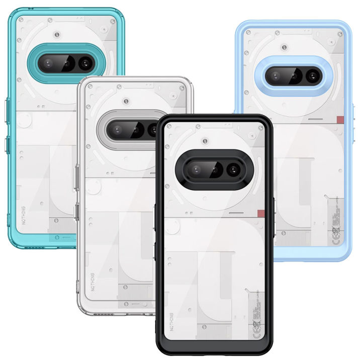 Anti-shock HD Clear Acrylic Hard Plastic Case For Nothing Phone 3A ...