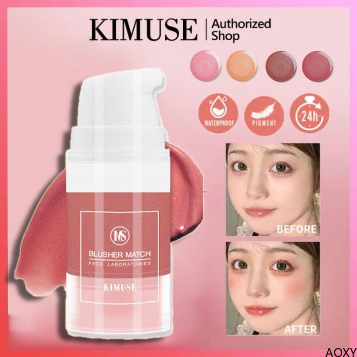 Coco Sữa Kimuse 4 Màu Sắc Chất Lỏng Má Kem má hồng Dầu-Miễn Phí Tự ...