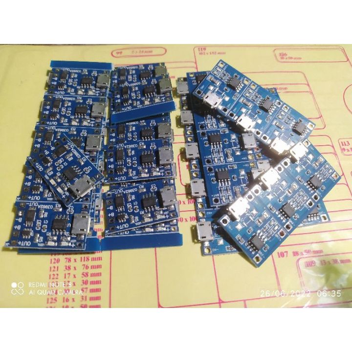 TP4056 Modul Baterai Lithium Charger Cas Baterai Non protect Plus ...
