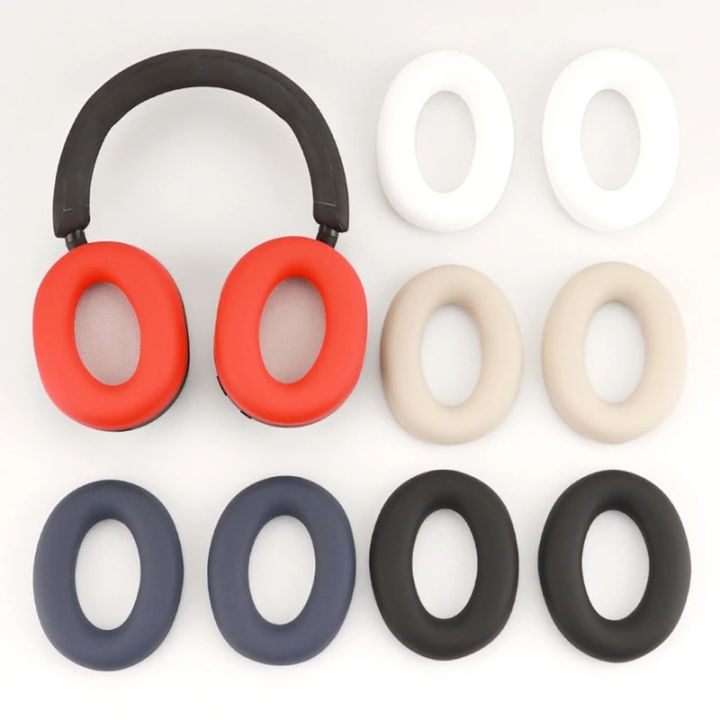 Silicone Earpad Covers for Sony WH-1000XM5 Earphone Ear Cushions Ear ...