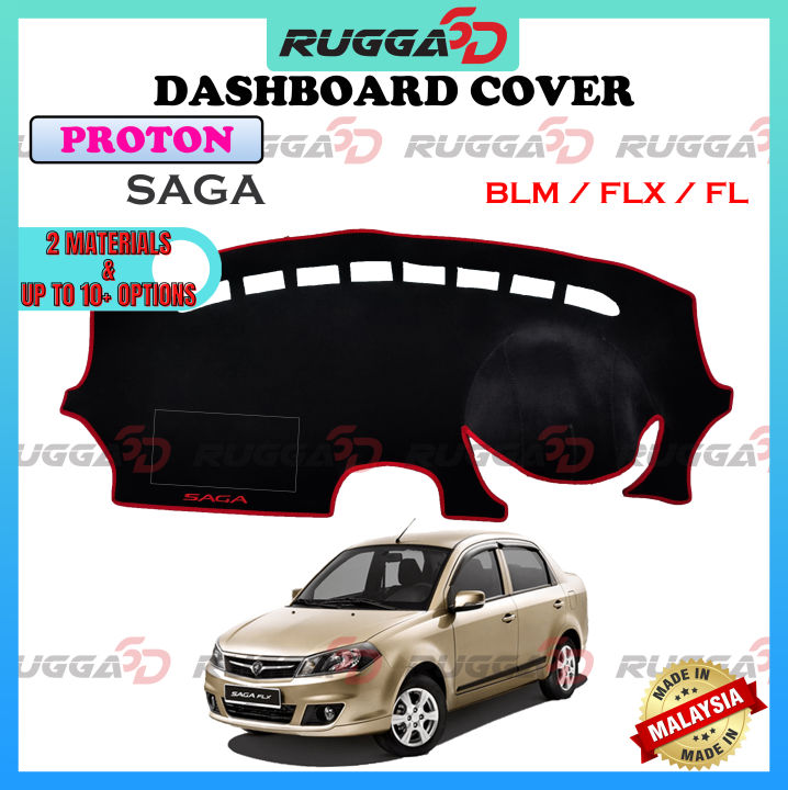 Dashboard Cover Proton Saga BLM FLX FL High Quality Fabric & Leather ...