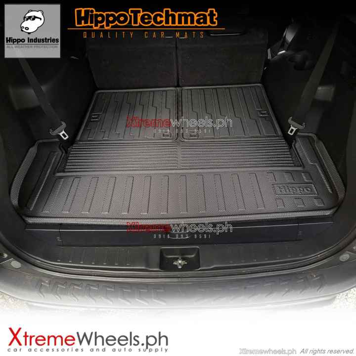 Mitsubishi Montero Sport All unit 2016 to 2025 Thick Bendable Full Cargo trunk tray Hippo Brand ...