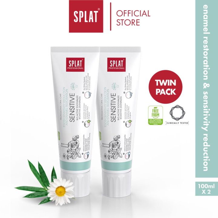 SPLAT Professional Series Sensitive Toothpaste [100ml] EXP May 2027 ...