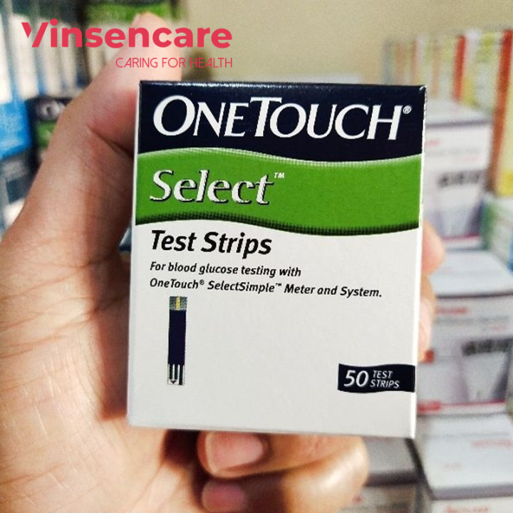 ONE TOUCH Select Test Strips 50pcs with LANCETS 【Latest date】One Touch ...