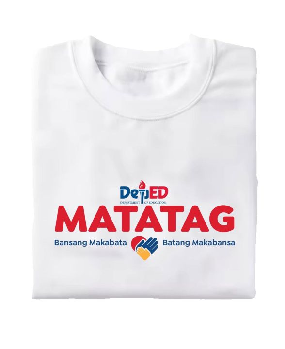 Deped Matatag White T-Shirt - Cotton | Lazada PH