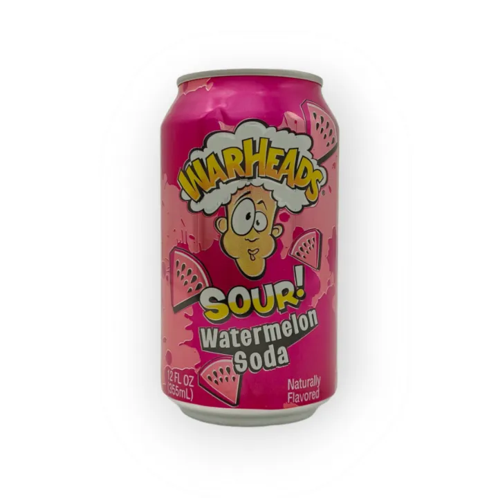 (USA) Warheads Sour Watermelon Soda. 355 ml. | Lazada PH