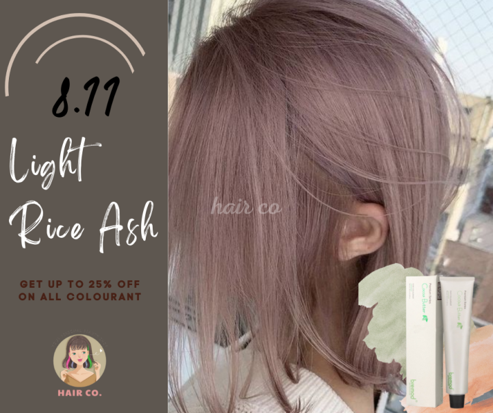 9.17 Light Rice Ash Hair Color (Bremod Premium Series) 100ml | Lazada PH