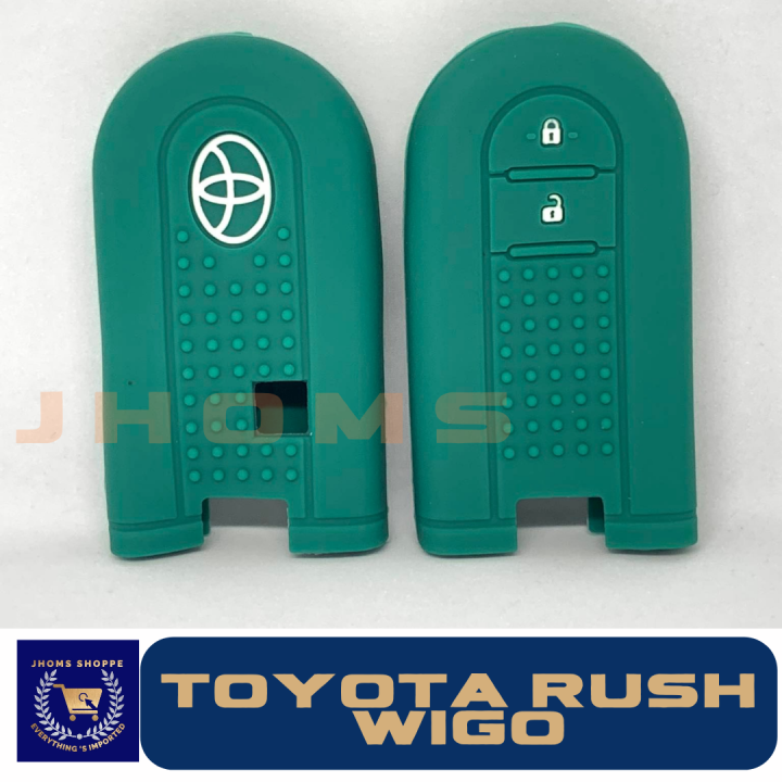 Toyota Rush / Wigo Gen 3 Silicone Car Remote Keyless Entry / Key Cover ...