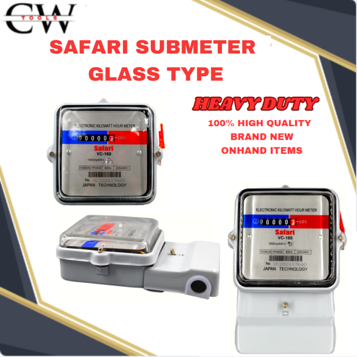 SUB METER GLASS TYPE HIGH QUALITY | Lazada PH