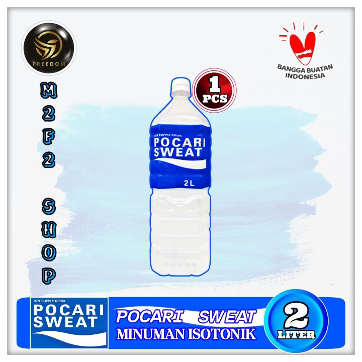 Pocari Sweat Original Botol Plastik Pet - 2000 ml | 2 Liter (Kemasan ...