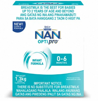 NAN OptiPro One (Infant Formula For 0-6 Months) 1.3KG | Lazada PH