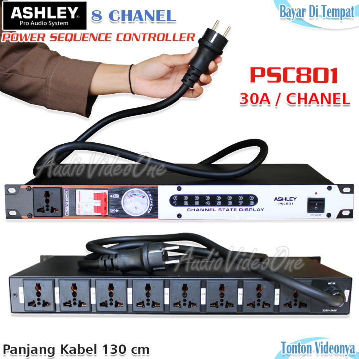 Power Sequence Controller ASHLEY PSC801 8 Chanel Power Sequencer ...
