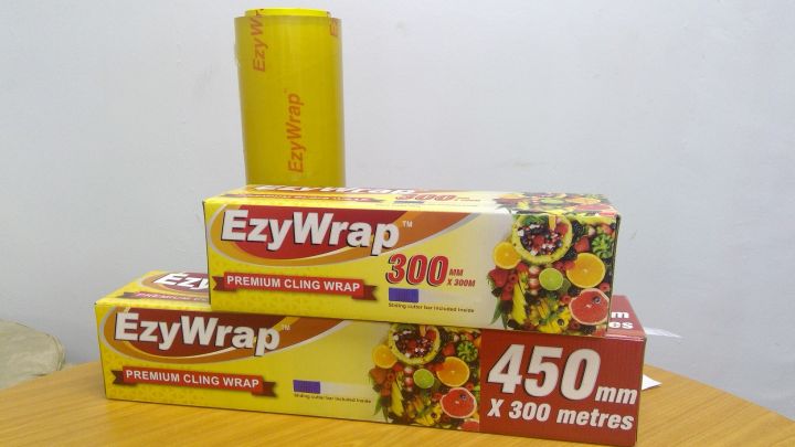 Ezywrap - Food Wrap -保鲜膜 - Premium Cling Wrap - Cling Film [300mm / 450mm] | Lazada