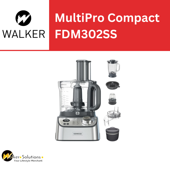 Kenwood Multipro Compact 2.1L FDM302SS - Food Processors - Small ...