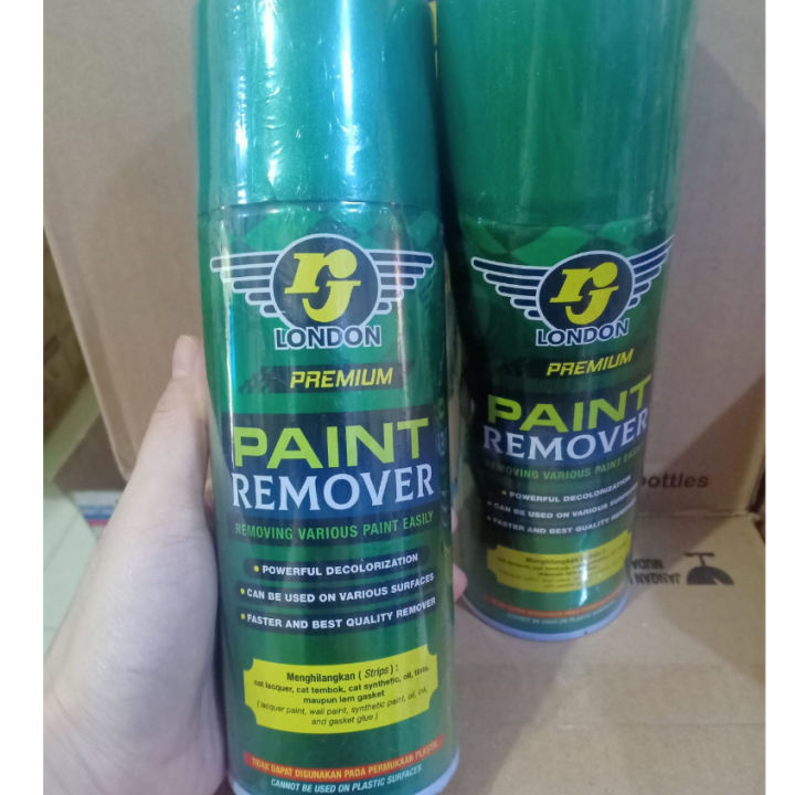 RJ Premium Paint Remover Spray 400ml - Perontok Cat Semprot RJ London ...