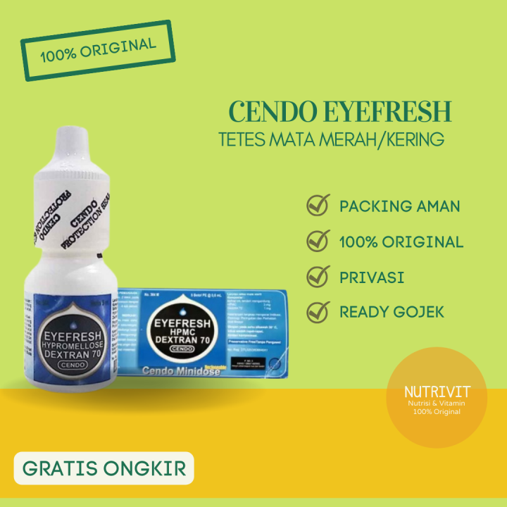CENDO EYEFRESH 1 BOTOL/MINIDOSE | Lazada Indonesia