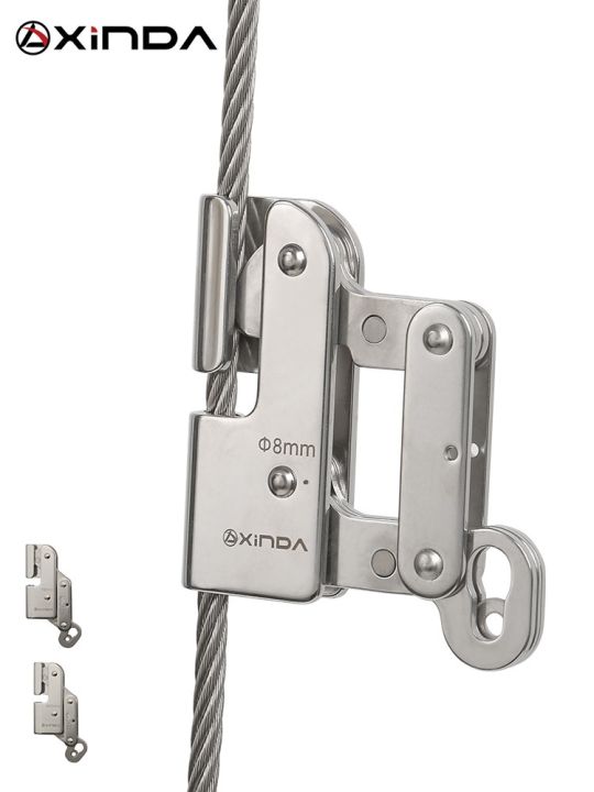 Xinda 8mm 10mm Steel Cable Fall Arrester Work At Height Rope Grab For ...