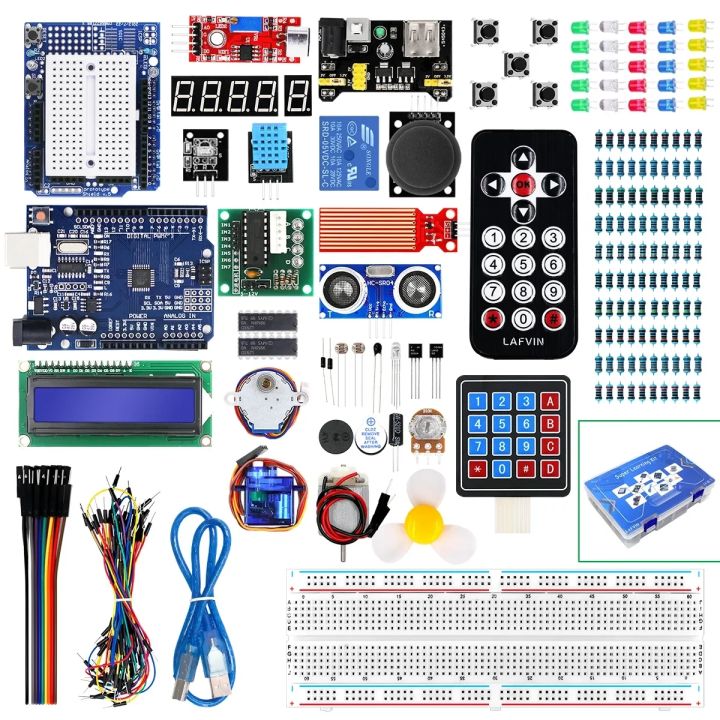 Starter Kit for Arduino UNO R3 Project Upgraded Version Learning Full ...