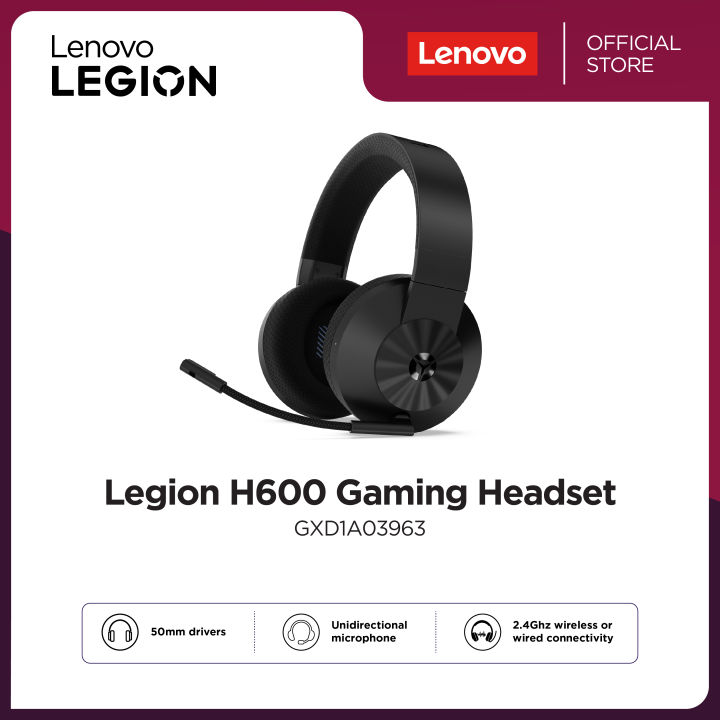 LENOVO LEGION H600 WIRELESS HEADSET BK | Lazada PH