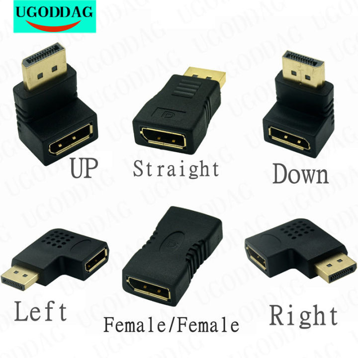 Orval1 90 Degree Angle 1.2 Converter UP Down Displayport Left Right ...