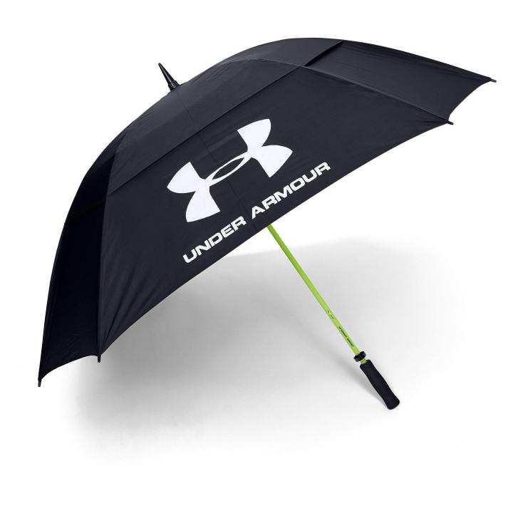 Under Armour Unisex Adults UA Golf Umbrella — Double Canopy(Black ...