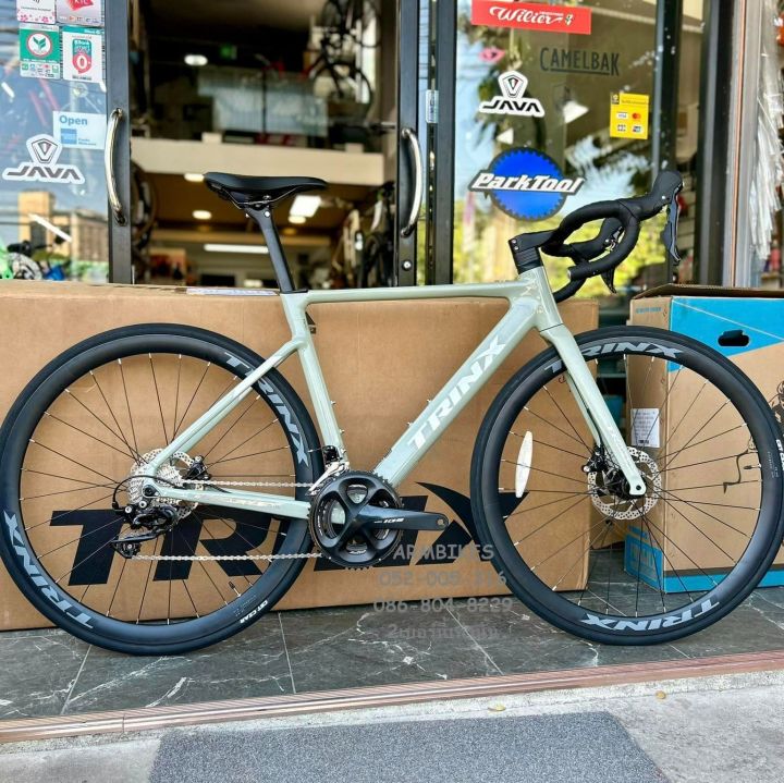 new 2024 TRINX Mercury 500 เสือหมอบเฟรมอลูมิเนียม Shimano 105 Disc ...