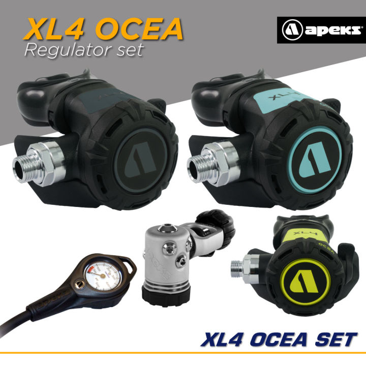 APEKS - XL4 OCEA Regulator + XL4 OCEA Octo (ยกชุด พร้อม Octo และ SPG ...