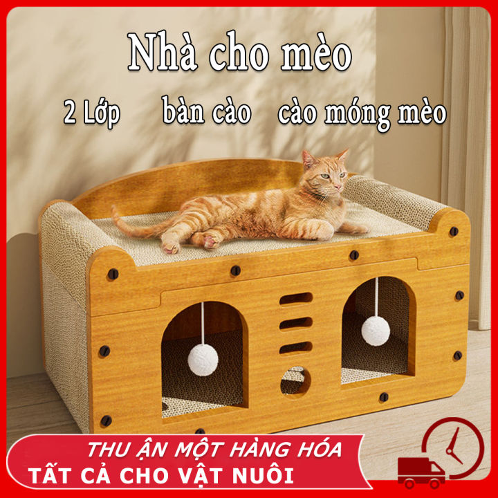 🔥🔥Bàn cào móng cho mèo nhà cho mèo ổ mèo nhà ngủ cho mèo giường cào ...