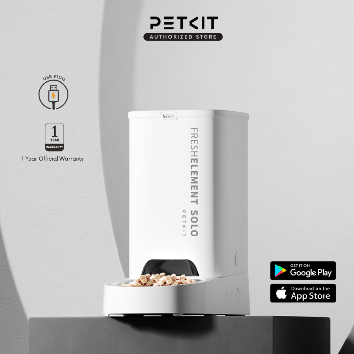 PETKIT FRESH ELEMENT SOLO Smart Pet Feeder | Lazada