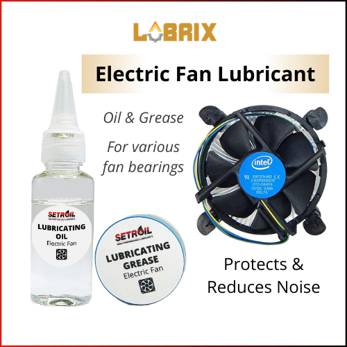 LUBRIX Setroil Electric Fan Lubricant Fan Oil Fan Bearing Grease CPU ...